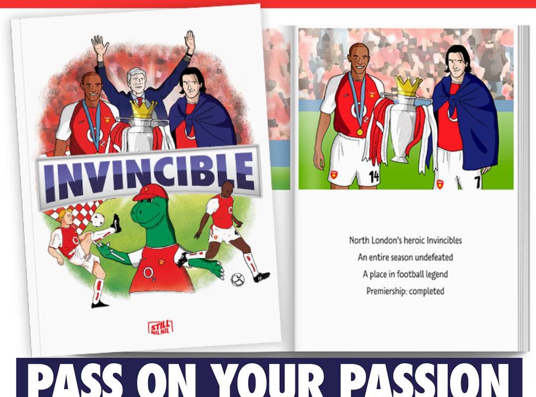 Picture book range for football mad adults and kids - Sportsvibe