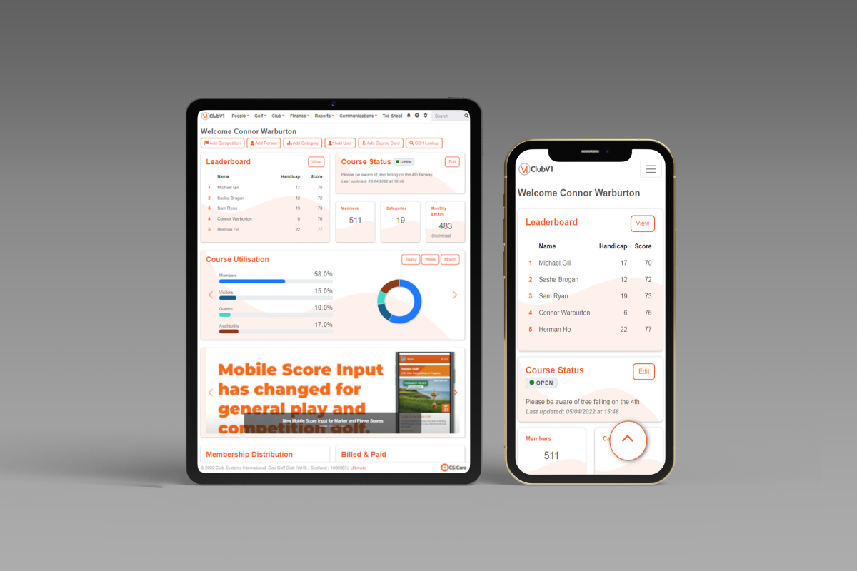 Club Systems unveils all-new ClubV1 admin app - Sportsvibe