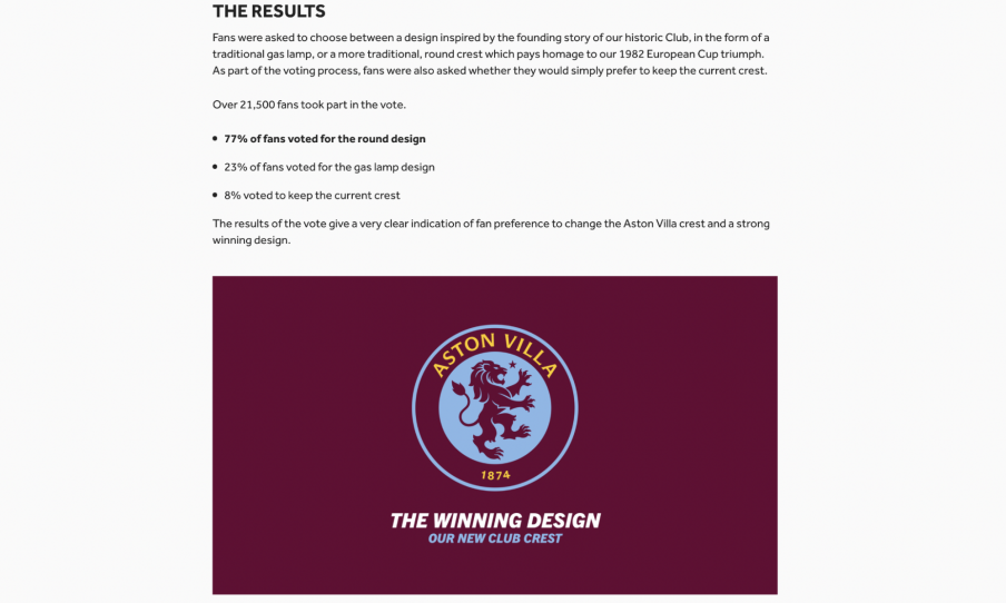 Aston Villa’s New Club Crest Represents Push for Simplified Branding ...