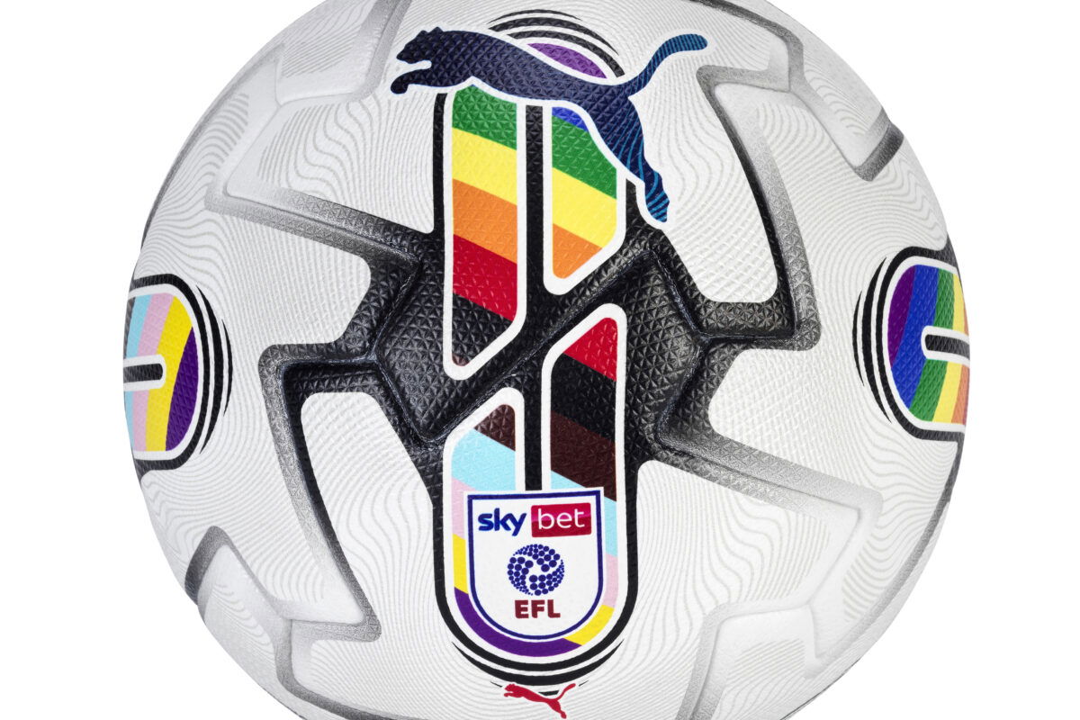 EFL and Puma team up to release football's first rainbow ball - Sportsvibe