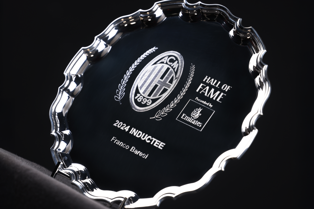 AC Milan and Tiffany & Co. unveil trophy for the Club's Hall of Fame ...