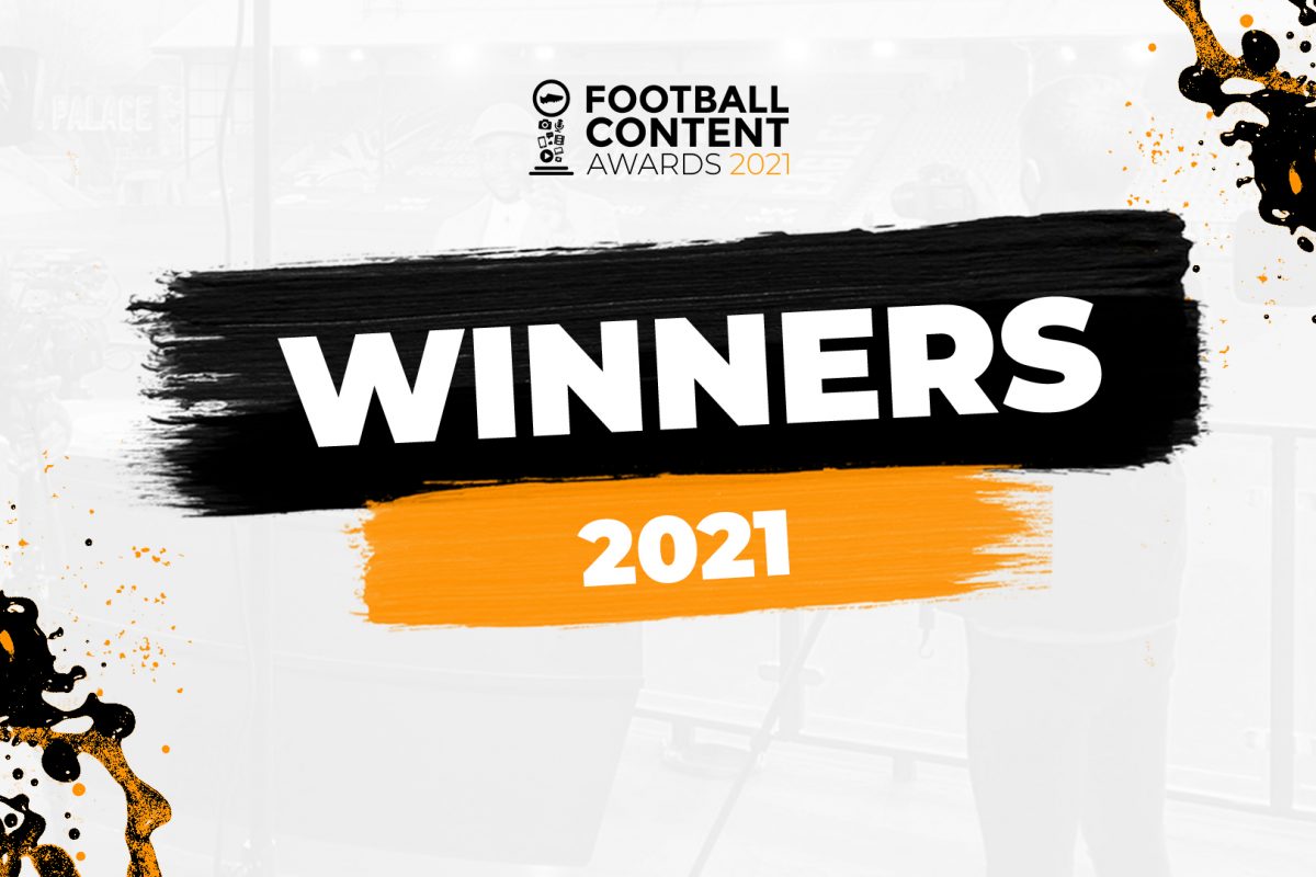 2021 Winners - Football Content Awards