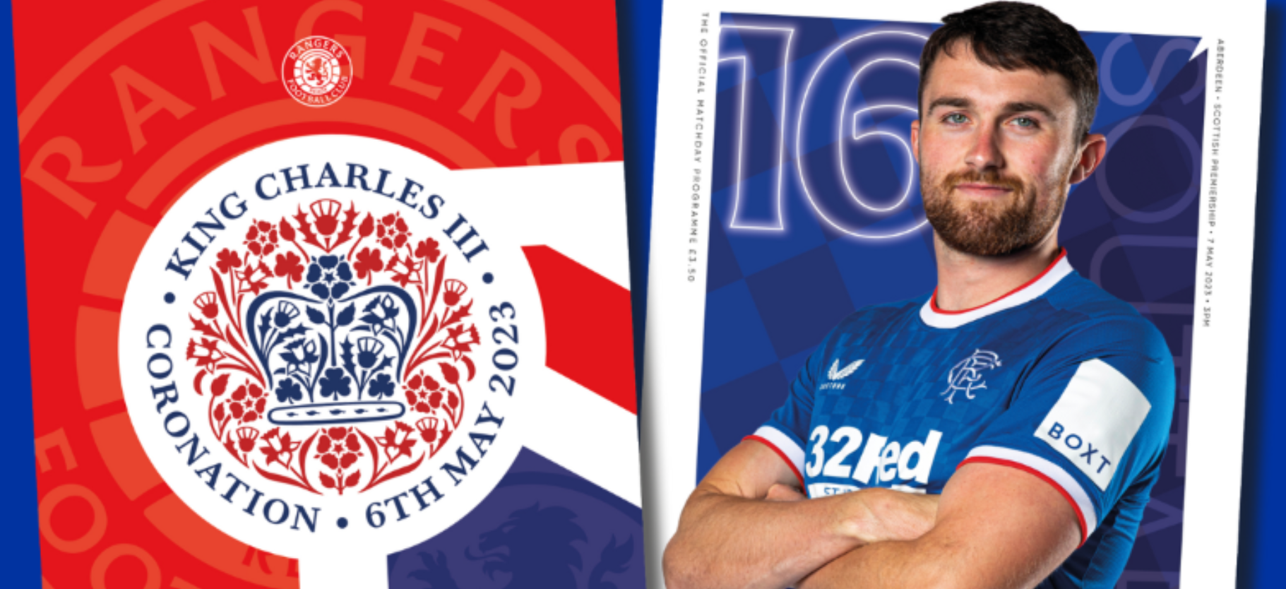 Rangers “commemorative matchday program” the day Celtic are set to win ...