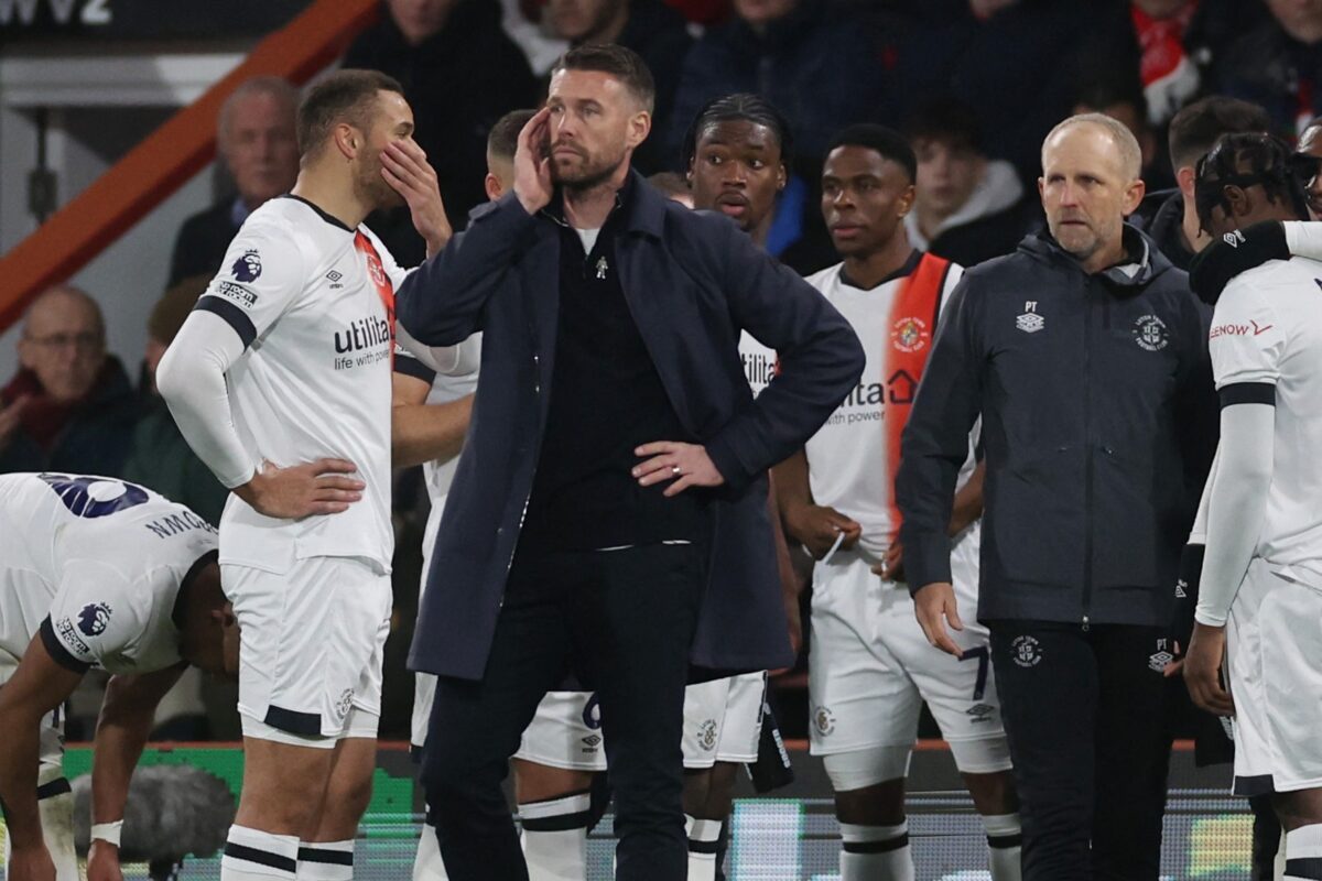 Luton Town captain Tom Lockyer collapses on pitch mid-game for second ...