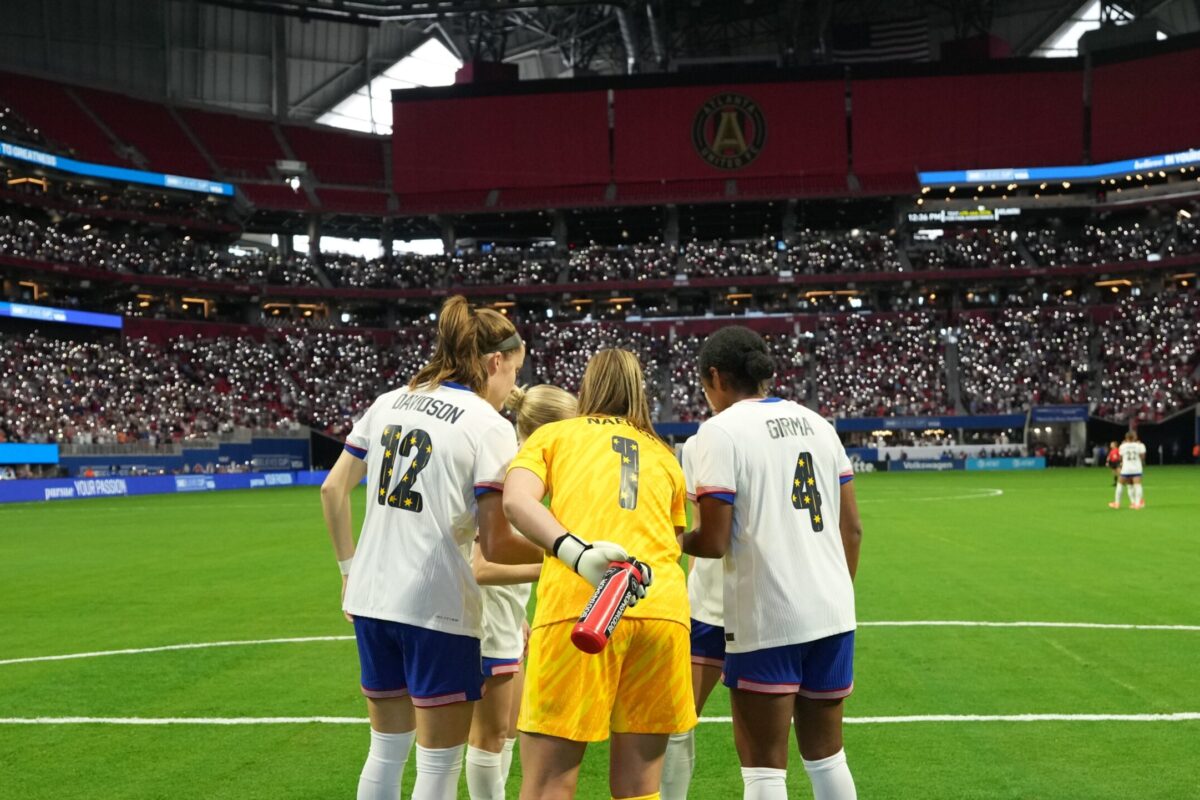 USA beat Japan in front of record USWNT crowd in Atlanta