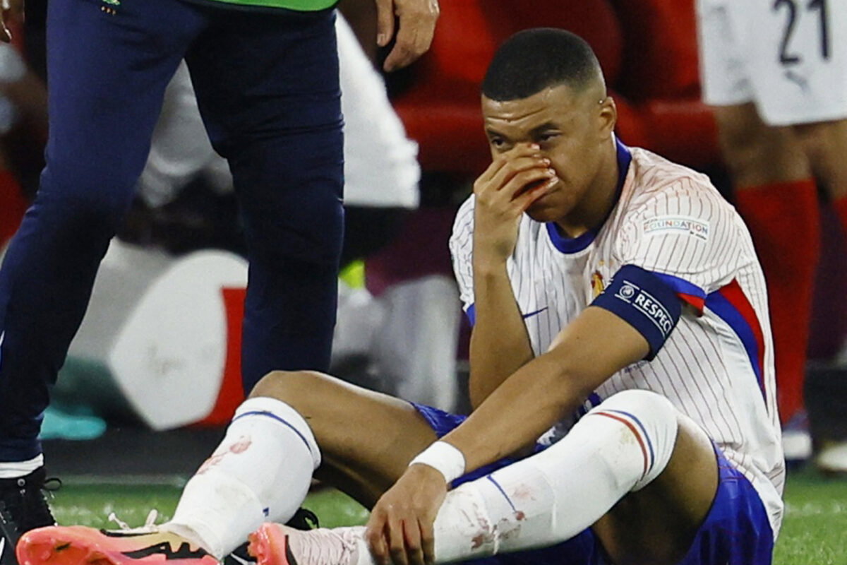 Kylian Mbappé ‘doubtful’ to face Netherlands with broken nose ...