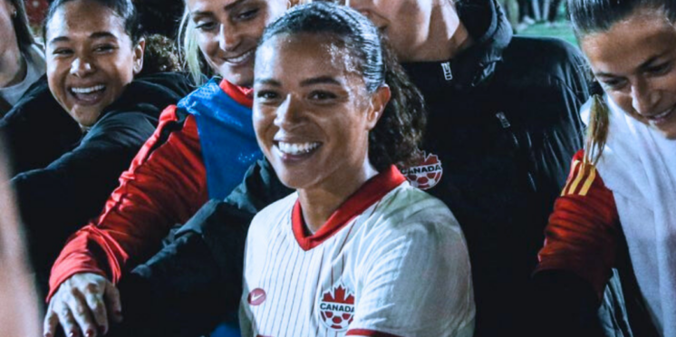 WATCH: Alidou scores first Canada goal in CanWNT draw vs Spain