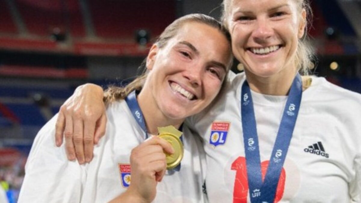 Canada's Gilles says goodbye to Lyon with another league title