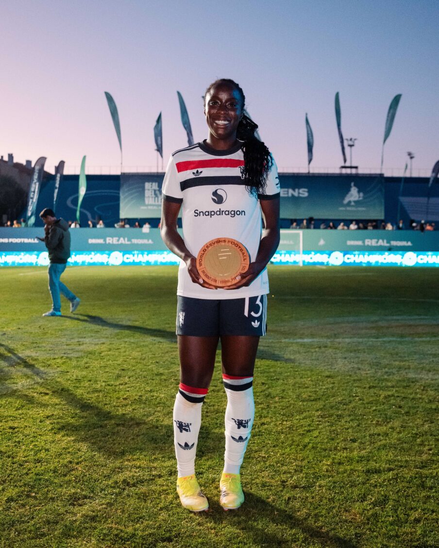 Simi Awujo scores, Man United fall in women's World Sevens final