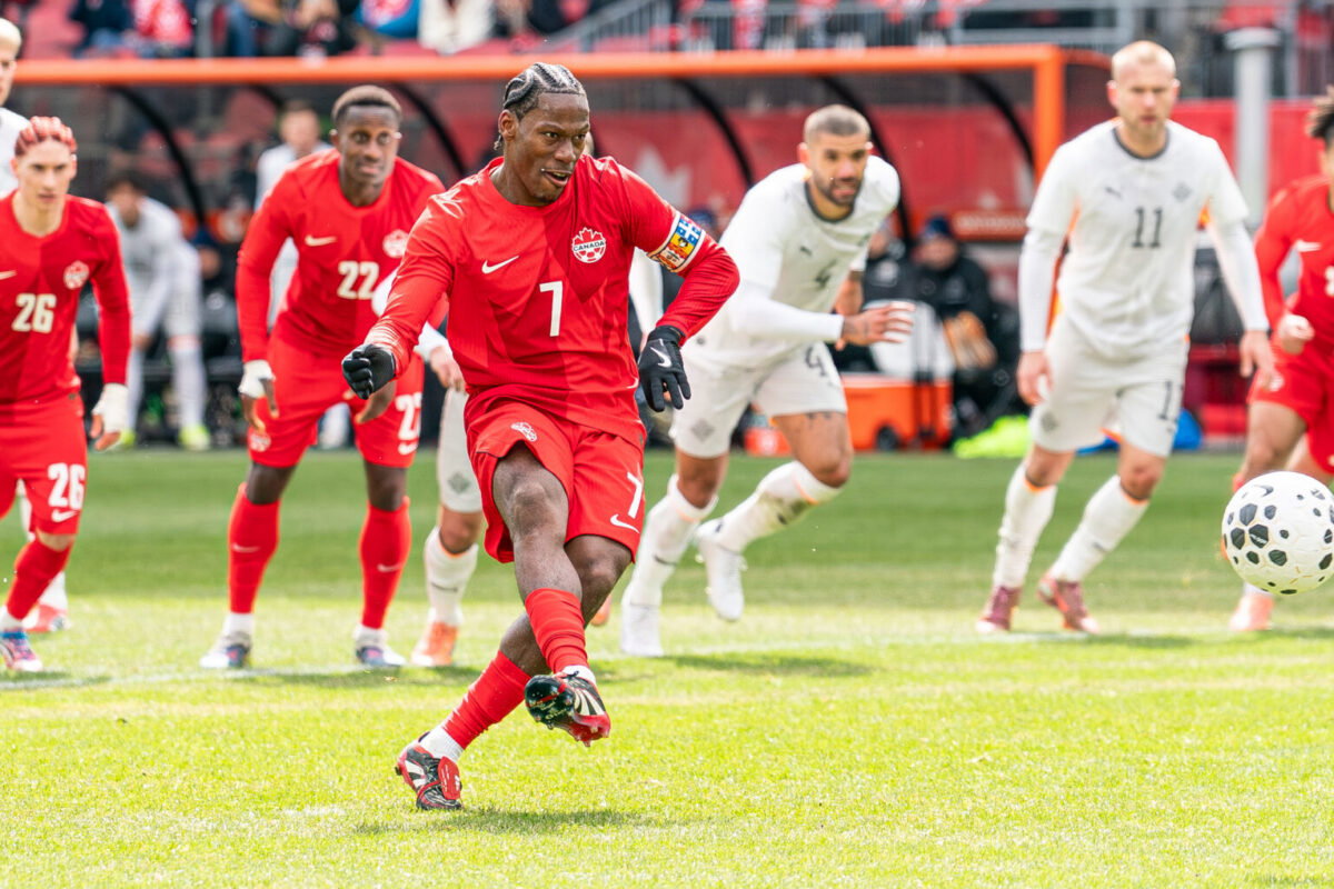 Jonathan David scores twice as Canada draw 2-2 with Iceland