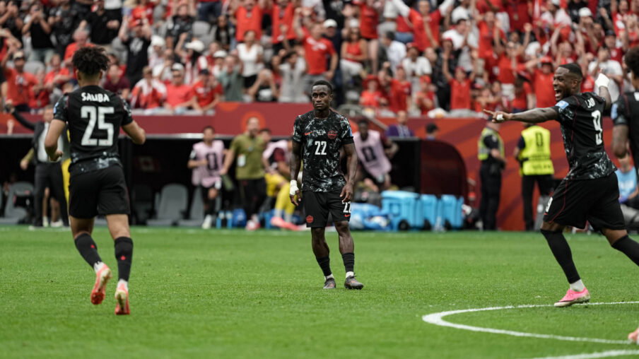 Canada's Nathan Saliba honours injured Ismael Kone after goal