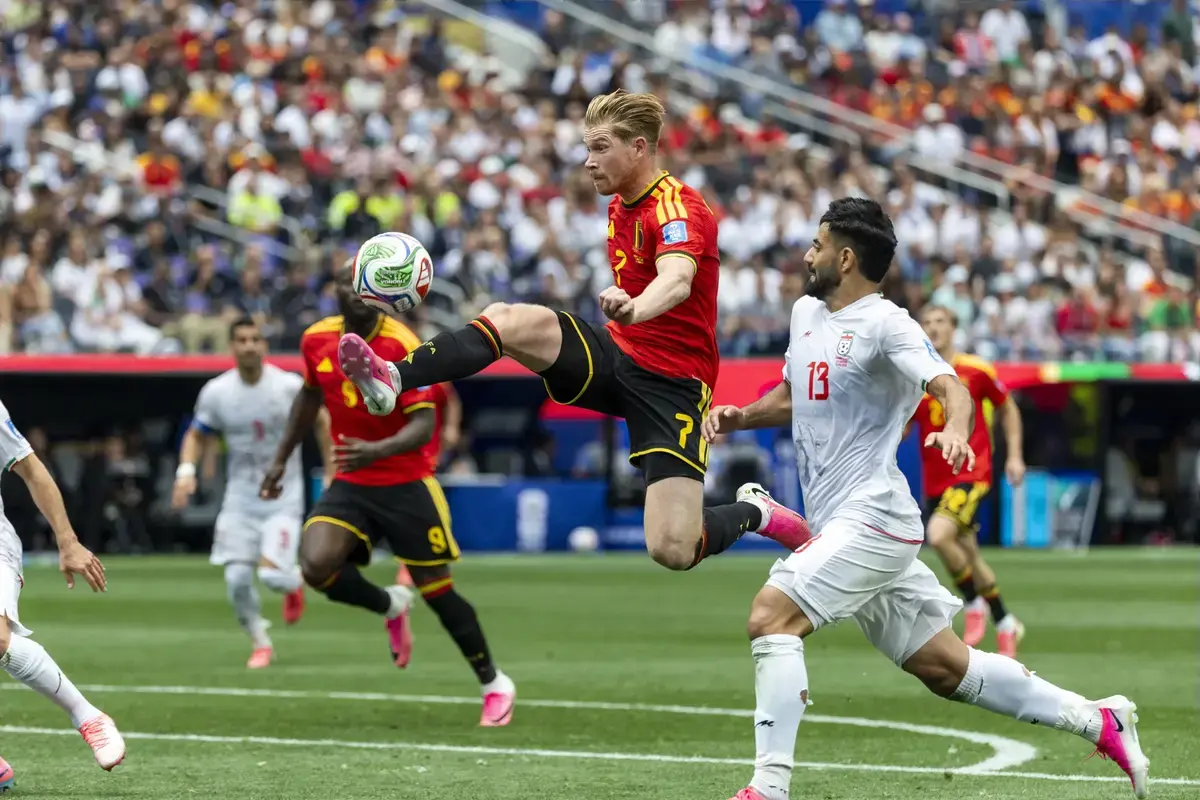 Belgium at risk of elimination after red card, 0-0 draw against Iran