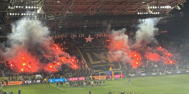 LAFC slapped with $100k MLS fine for flares in BMO Stadium crowd used ...