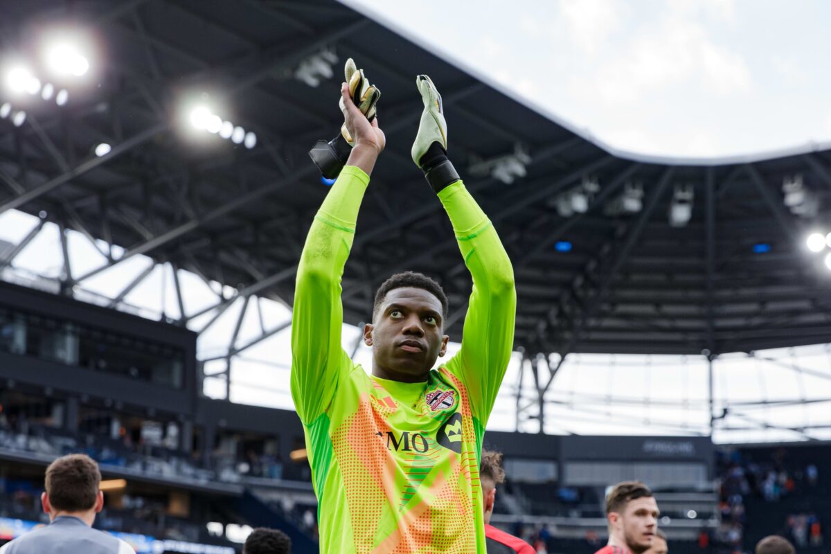 Toronto FC GK Sean Johnson named in MLS Team of Matchday