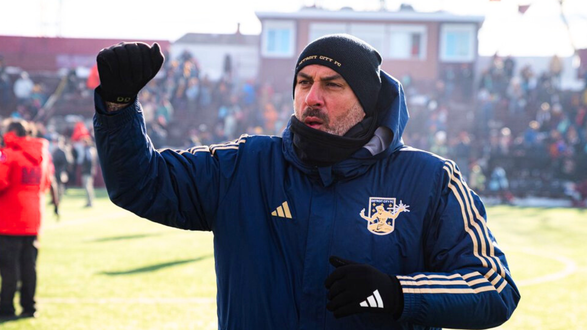 Danny Dichio wins USL Coach of the Month at Detroit City