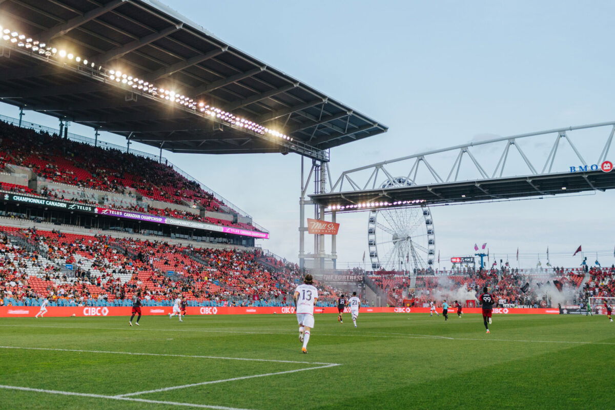 BMO Field pitch in rough shape ahead of Toronto FC vs. Red Bulls