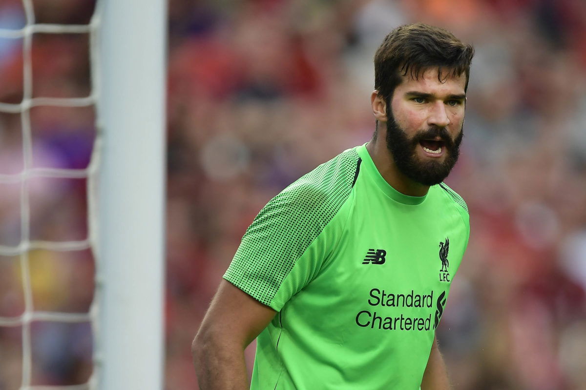 Alisson reportedly handed the number one shirt at Liverpool - Read ...