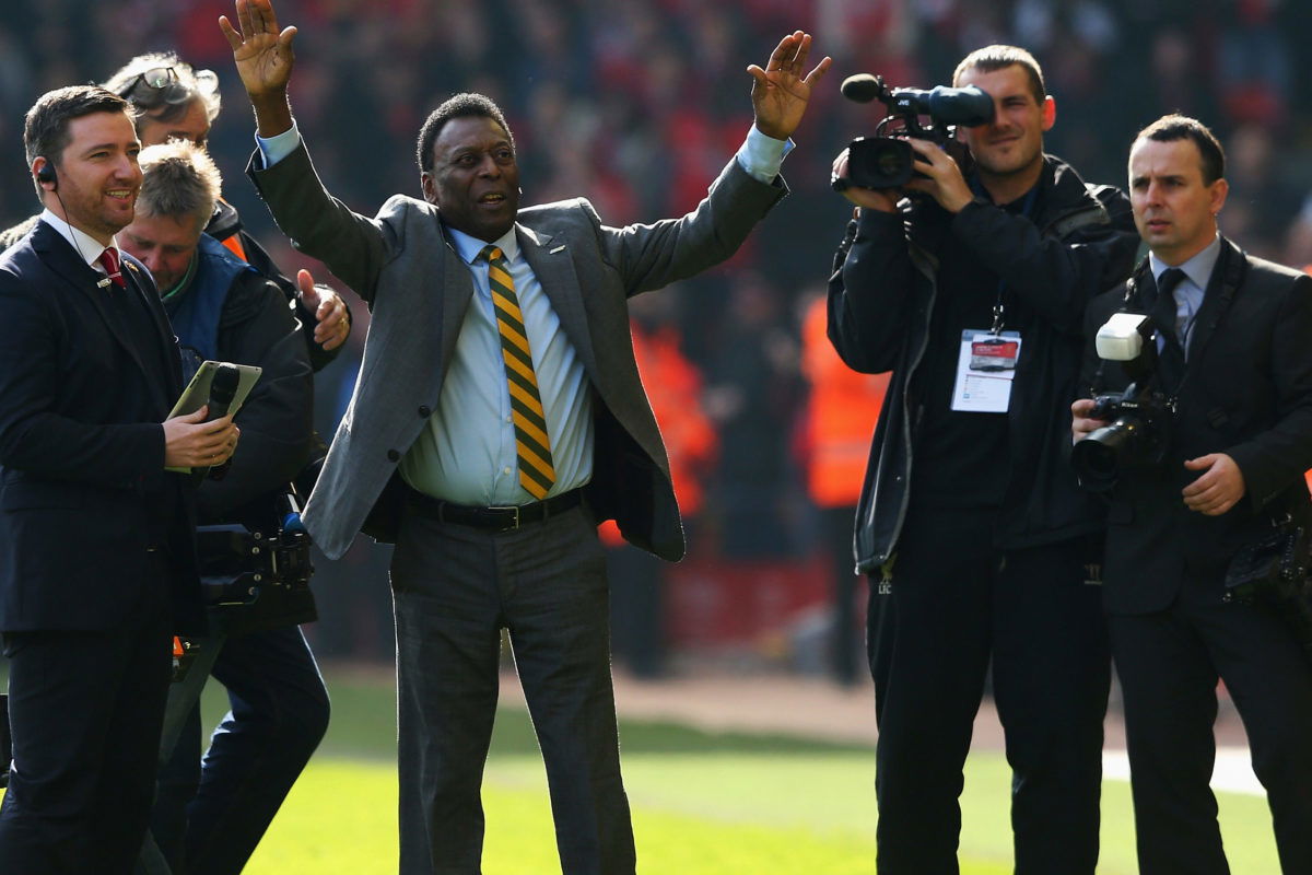 Brazil legend Pele backing Liverpool to win the Premier League title ...