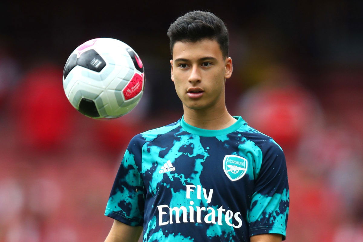 Arsenal fans hoping to see more of Martinelli following international ...