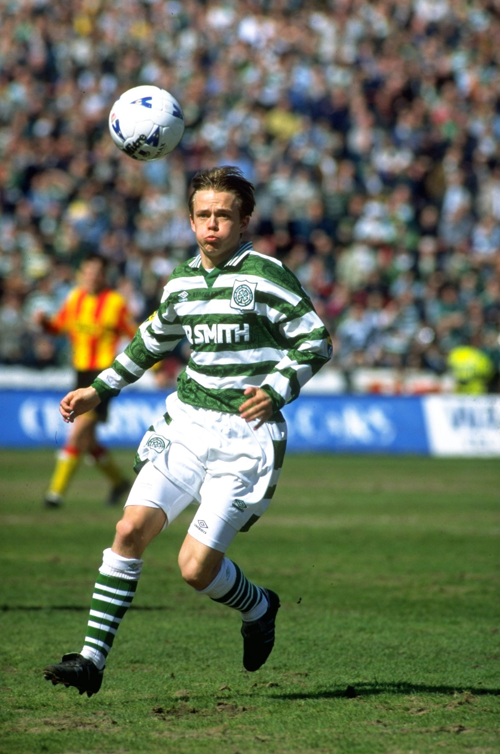 How many league points did Celtic achieve in season 1995/96? - Read Celtic