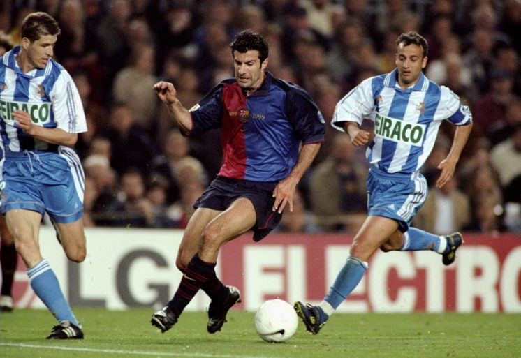 Figo and Johnston. Two of the most contentious transfer betrayals in ...