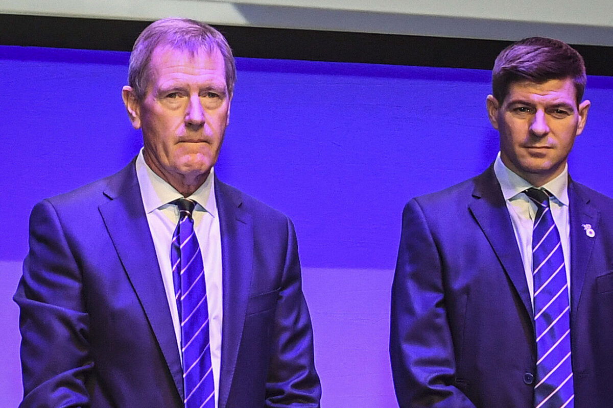 King claims Gerrard was kicked out of Ibrox!