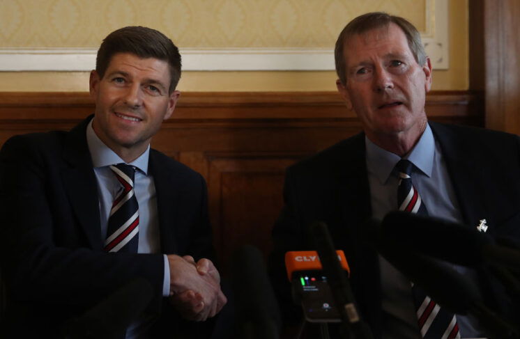 King claims Gerrard was kicked out of Ibrox!