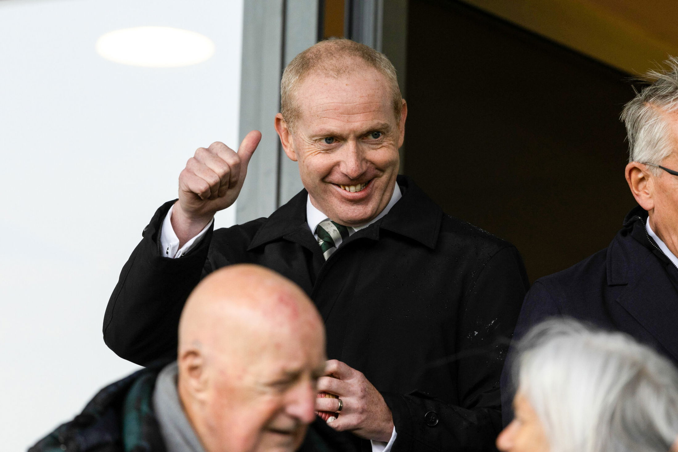 When asked at the meeting between the Celtic fans collective and the ...