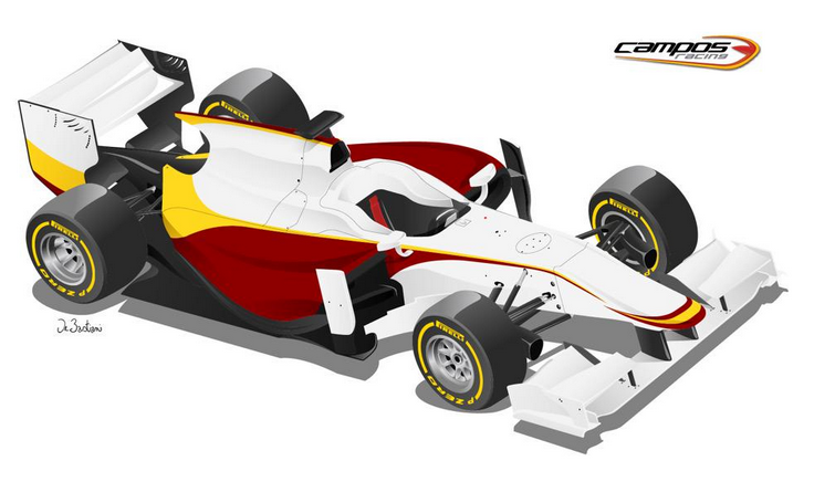 Campos Racing reveals new livery for 2015 - Read Motorsport
