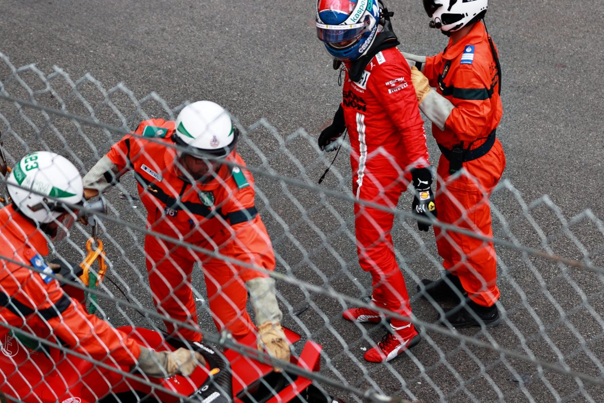 Ferrari inspection reveals 'no serious damage' to Leclerc gearbox ...