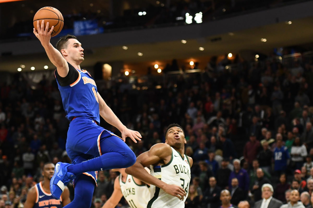 Mario Hezonja Steps Over Antetokoumpo Following Dunk - Read Basketball