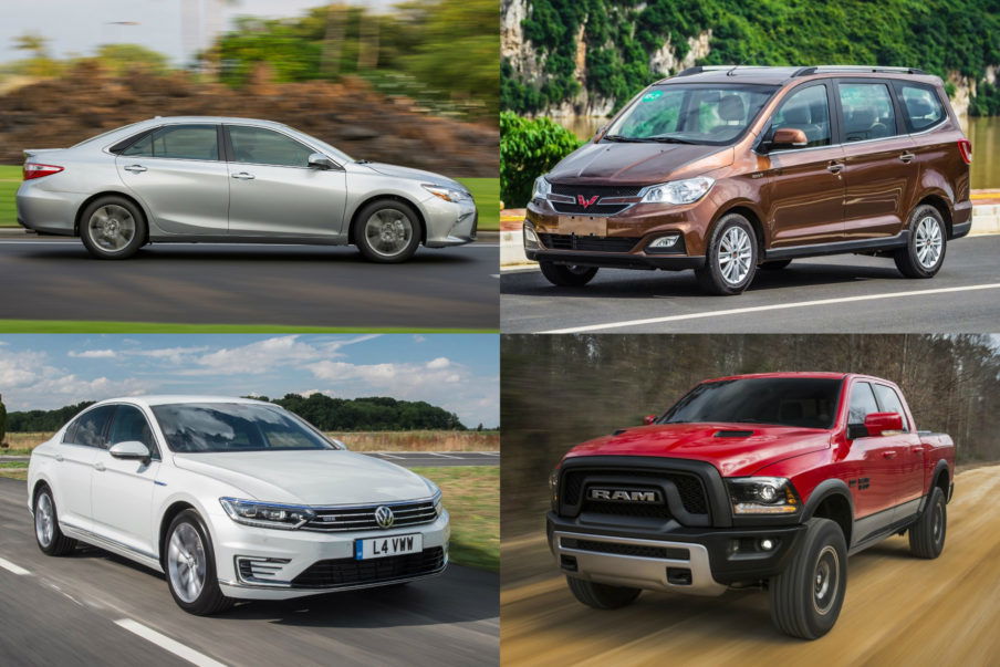 World's Top 20 best-selling cars in 2016 (so far) - Read Cars