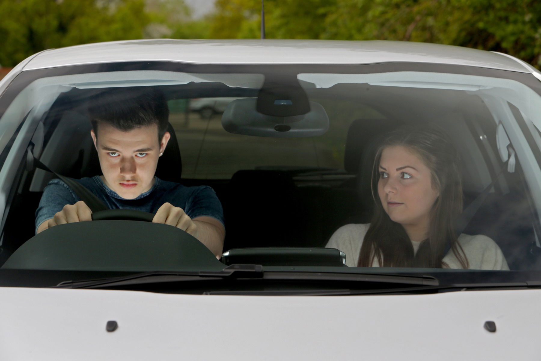 Angry driver - Read Cars