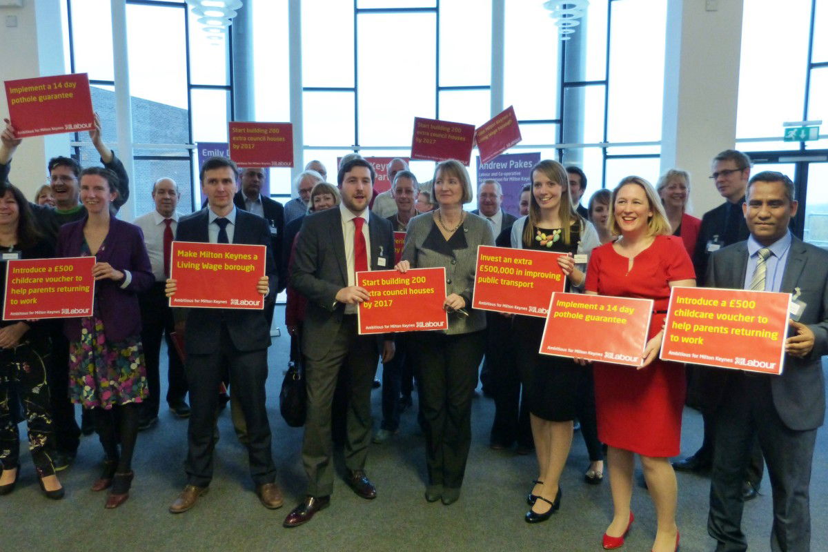 Harriet Harman MP helps launch Labour's MK election campaign - CitiBlog