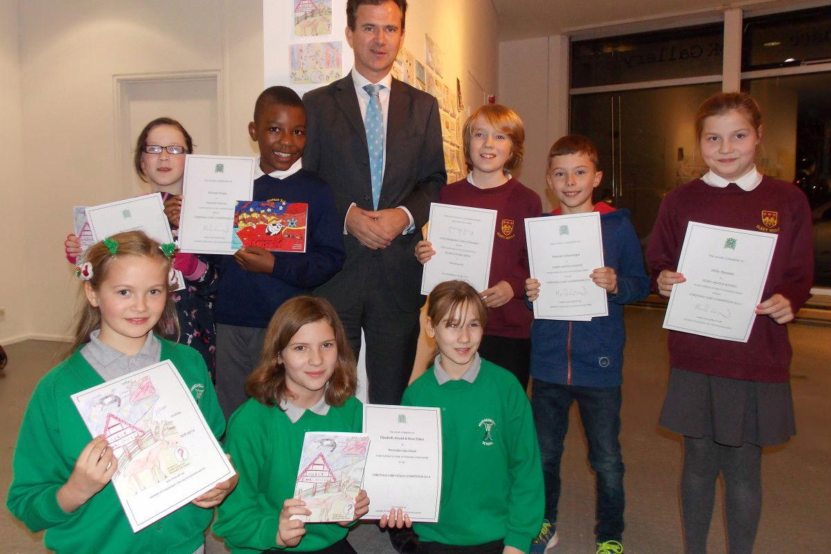 Milton Keynes MP's Christmas card design competition winner named ...