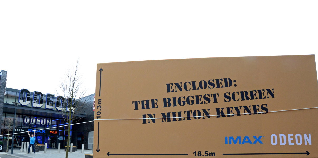 Milton Keynes' new ODEON cinema with IMAX receives a special delivery ...