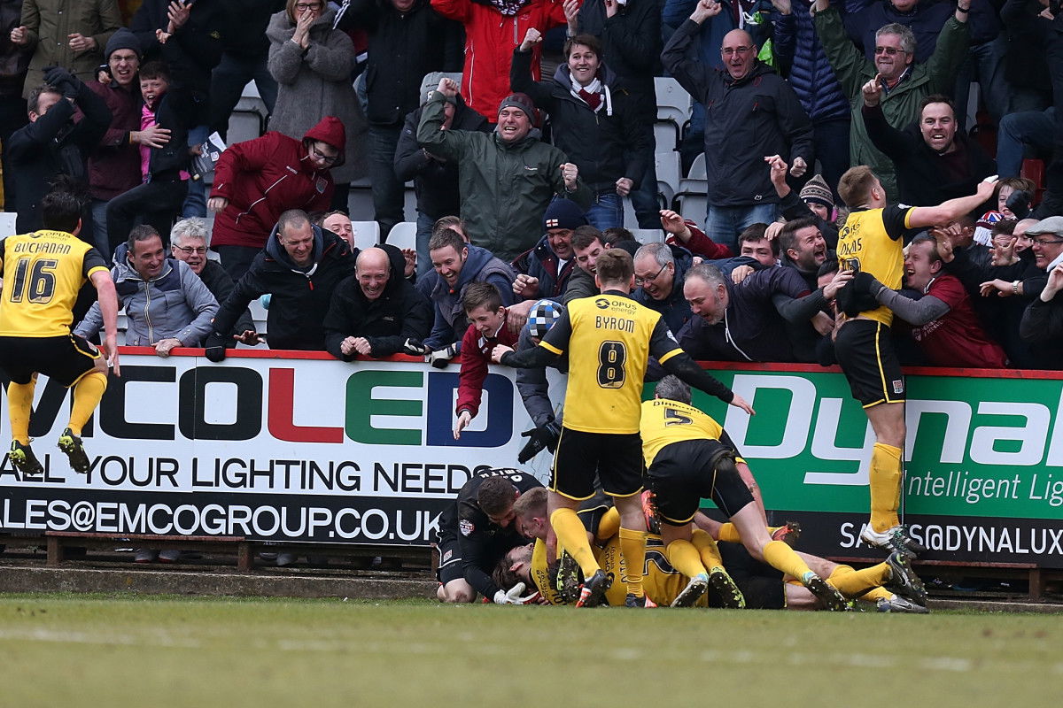 Northampton one step closer to League One after comeback victory at ...