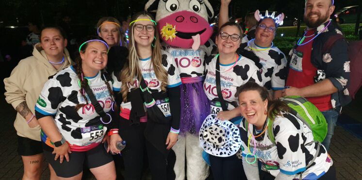 1,000 people ‘join the herd’ for Willen Hospice Midnight Moo event ...